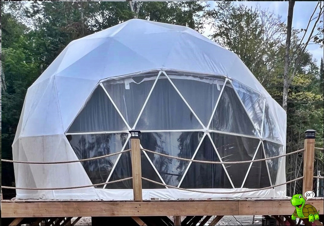 CUPOLA Geodetica | Geodesic DOME Tent | (α²) alfaquadro